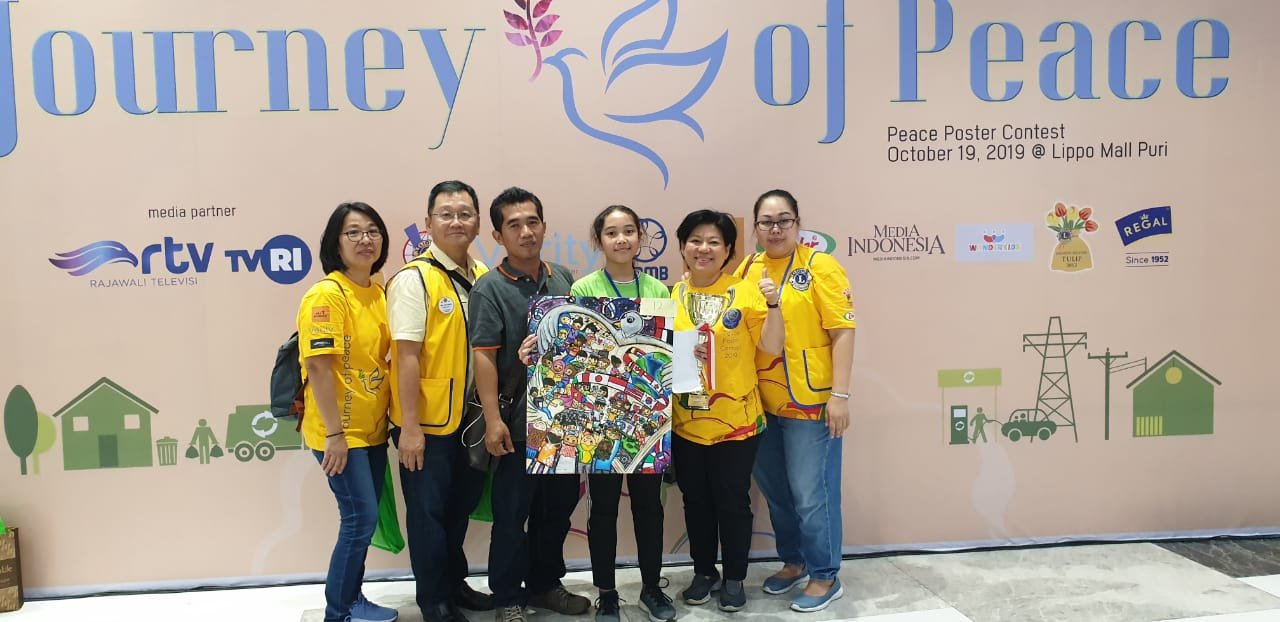 Queen Berhasil Raih Juara 1 Peace Poster Contest 2019 - Beberin