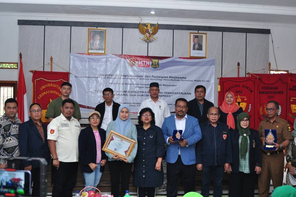 FH Unkris Gandeng PT Multindo Technology Utama Adakan Penyuluhan Hukum ...
